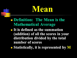 mean, median, mode, range | Create WebQuest